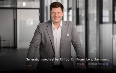 Generationswechsel bei OFTEC: Dr. Kronenberg übernimmt - Ebbinghaus Verbund